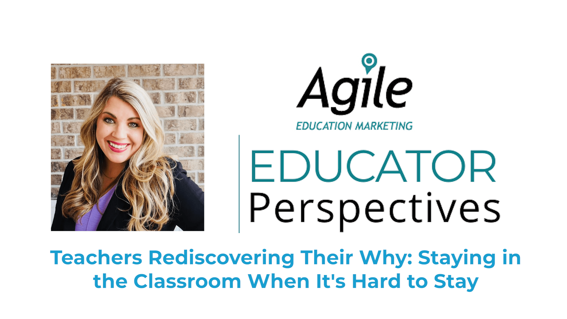 Teachers Rediscovering Their Why: Staying in the Classroom When It’s ...